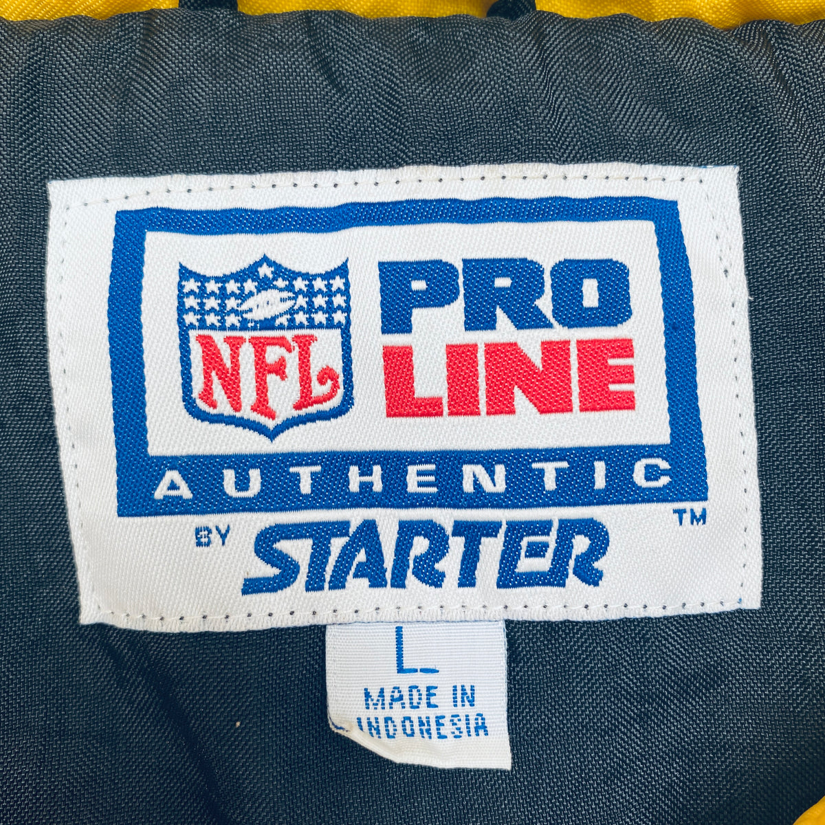 Pittsburgh Steelers: 1990's Blackout 1/4 Zip Proline Starter Breakaway ...